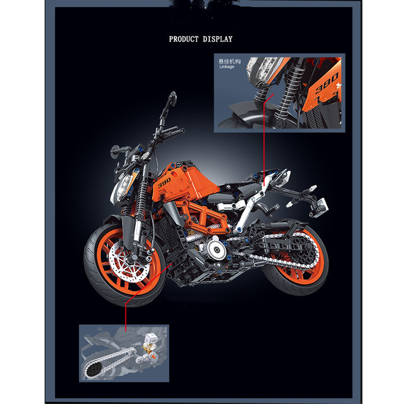 Classic Motorcycles KTM 390 DUKE Building Blocks Kit at ₹ 9999.99 | KTM ...