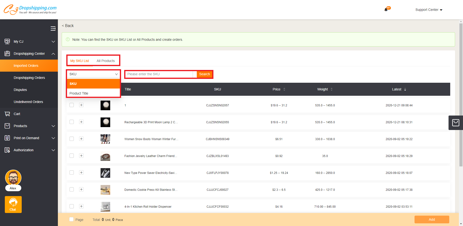How to Place a Sample or Testing Order?