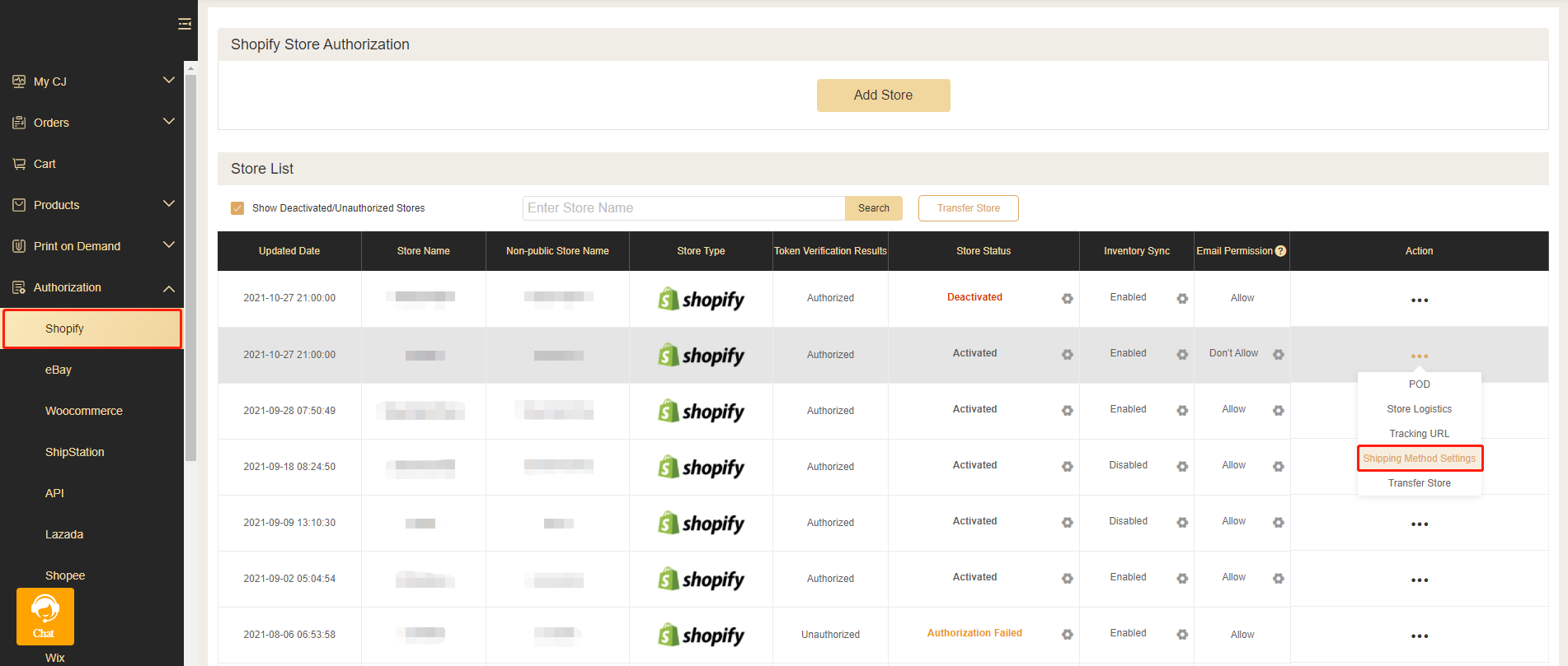 New Feature: Setting up Shipping Methods for Shopify Orders