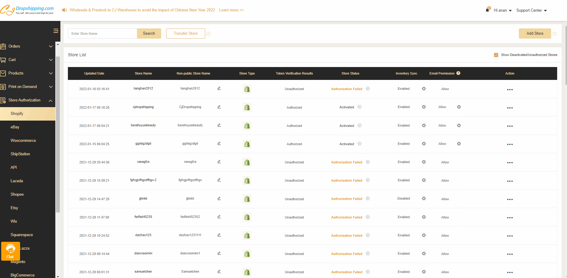 How to Transfer your Store from Old Account to New Account?