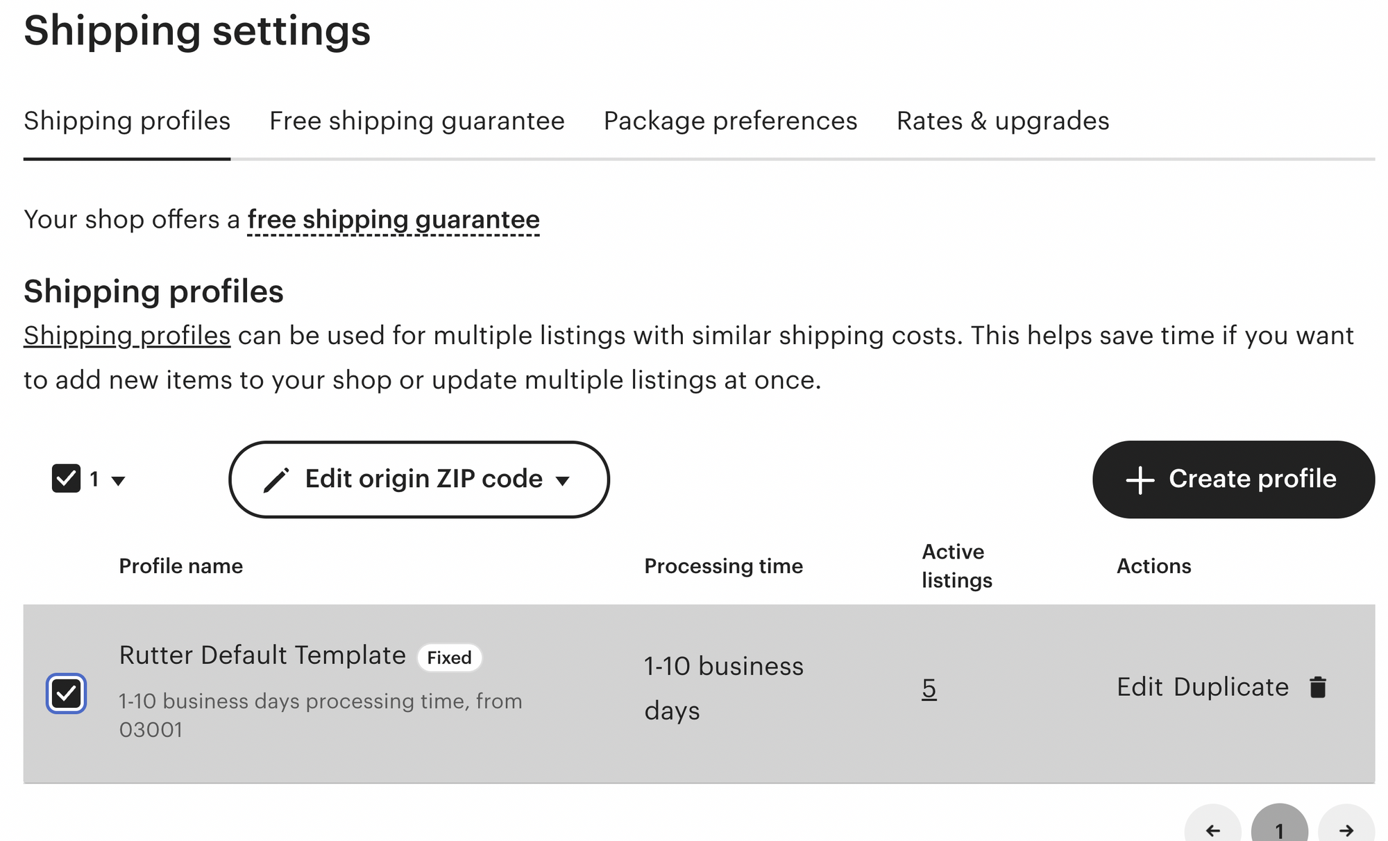 How To Update Shipping Profile In Etsy 